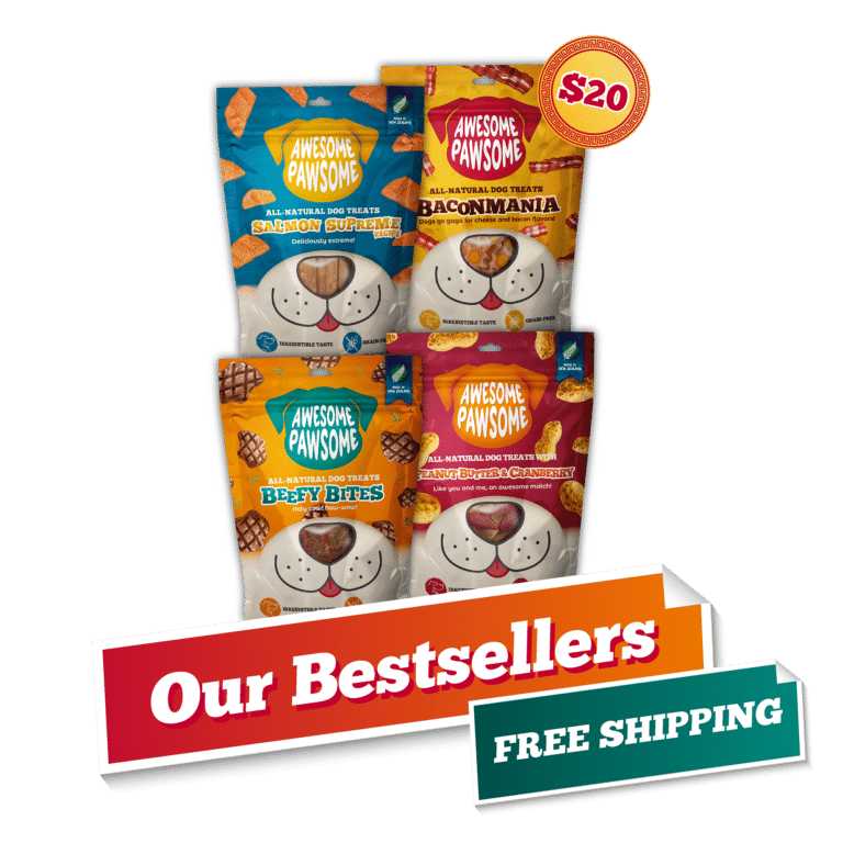 Awesome Pawsome All Natural Pet Treats, Made in New Zealand